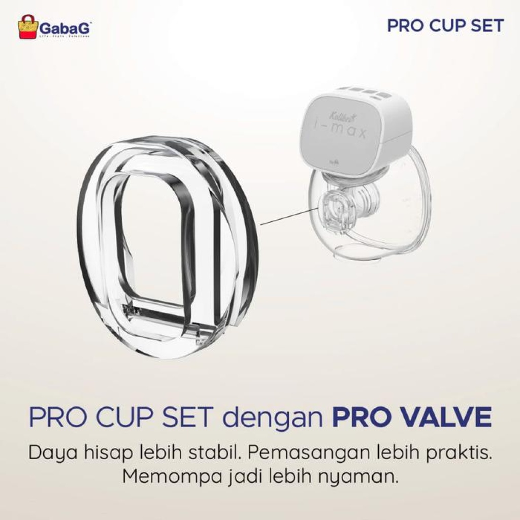 NEW UNIT - Gabag Kolibri Imax Pro LED Handsfree Breastpump - 1 pcs ...