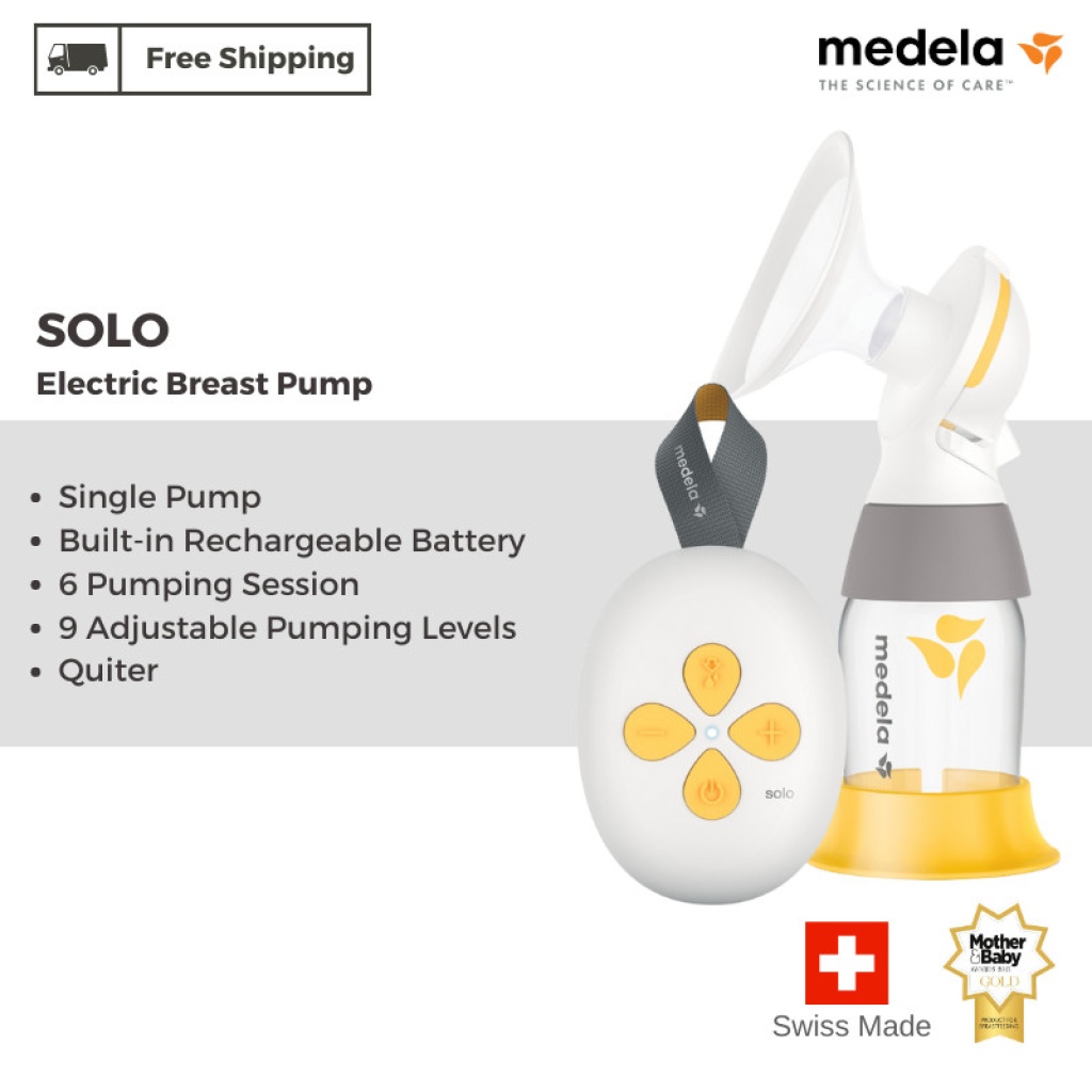 Medela Solo Single Electric BreastPump - KIDDY.ID